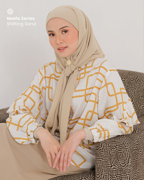 HIJAB DEENAY NEW LOGO NEEFA INSTANT SQUARE SERIES – Deenay.id